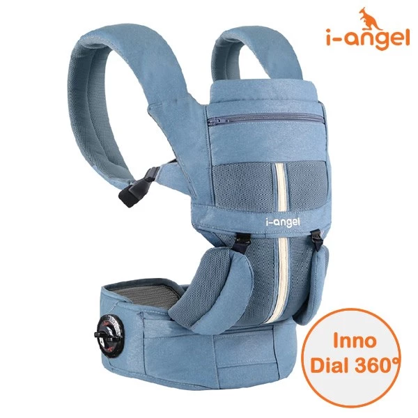 Mama Outlet - - 韓國 I-Angel Inno Dial 360°全方位嬰兒揹帶-藍色 - 嬰兒用品 | 母嬰用品 | 孕婦 ...