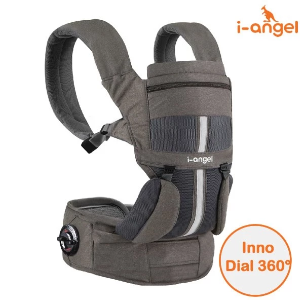 Mama Outlet - - 韓國 I-Angel Inno Dial 360°全方位嬰兒揹帶-炭灰 - 嬰兒用品 | 母嬰用品 | 孕婦 ...