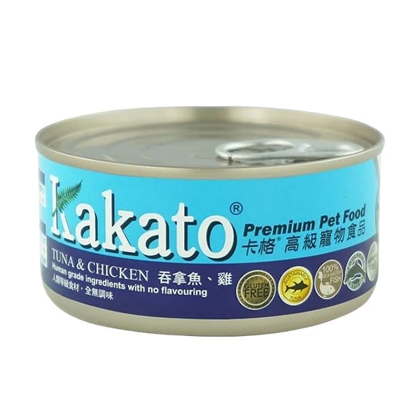 Mama Outlet - - kakato 貓狗罐頭-吞拿魚雞肉 70g - 嬰兒用品 | 母嬰用品 | 孕婦用品專門店 | 嬰兒用品網購