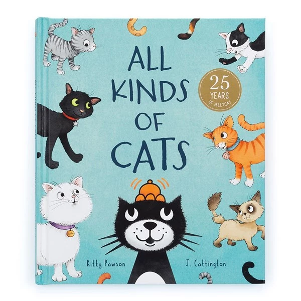Mama Outlet - - 英国 JellyCat 硬皮故事书-All Kinds Of Cats Book - 婴儿用品 | 母婴用品 ...