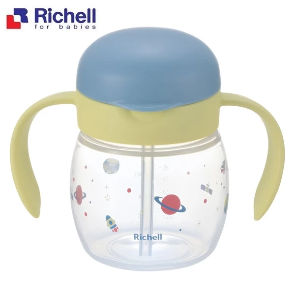 Mama Outlet - - 日本Richell TLI 第4代 吸管水杯/ 太空 200ml - 嬰兒用品 | 母嬰用品 | 孕婦用品專門店 | 嬰兒用品網購