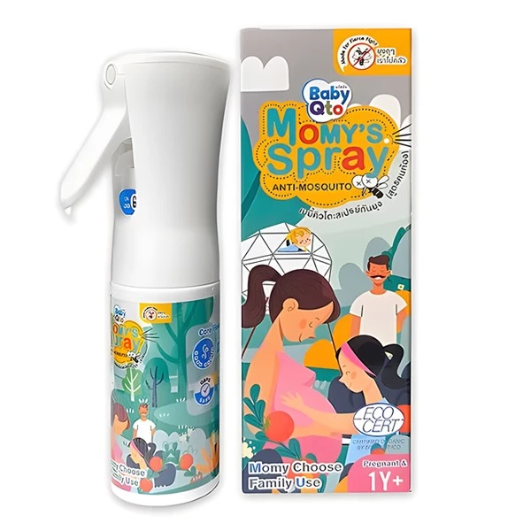 Mama Outlet - - Baby Qto 孕婦及嬰兒驅蚊噴霧-40ml - 嬰兒用品 | 母嬰用品 | 孕婦用品專門店 | 嬰兒用品網購